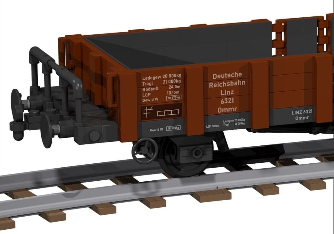 Train 2023 : le set 6285 Güterwagen dévoilé par Cobi - Cobricks