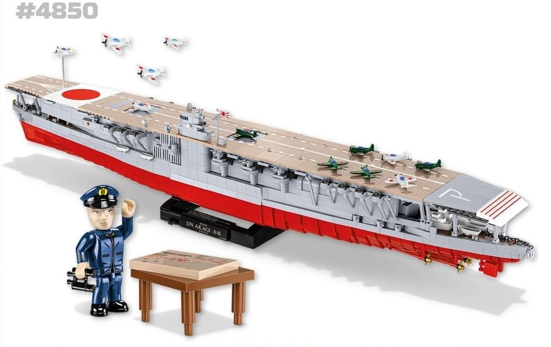 Cobi 4850 IJN AKAGI 1927-1942 Limited Edition : début des précommandes ...